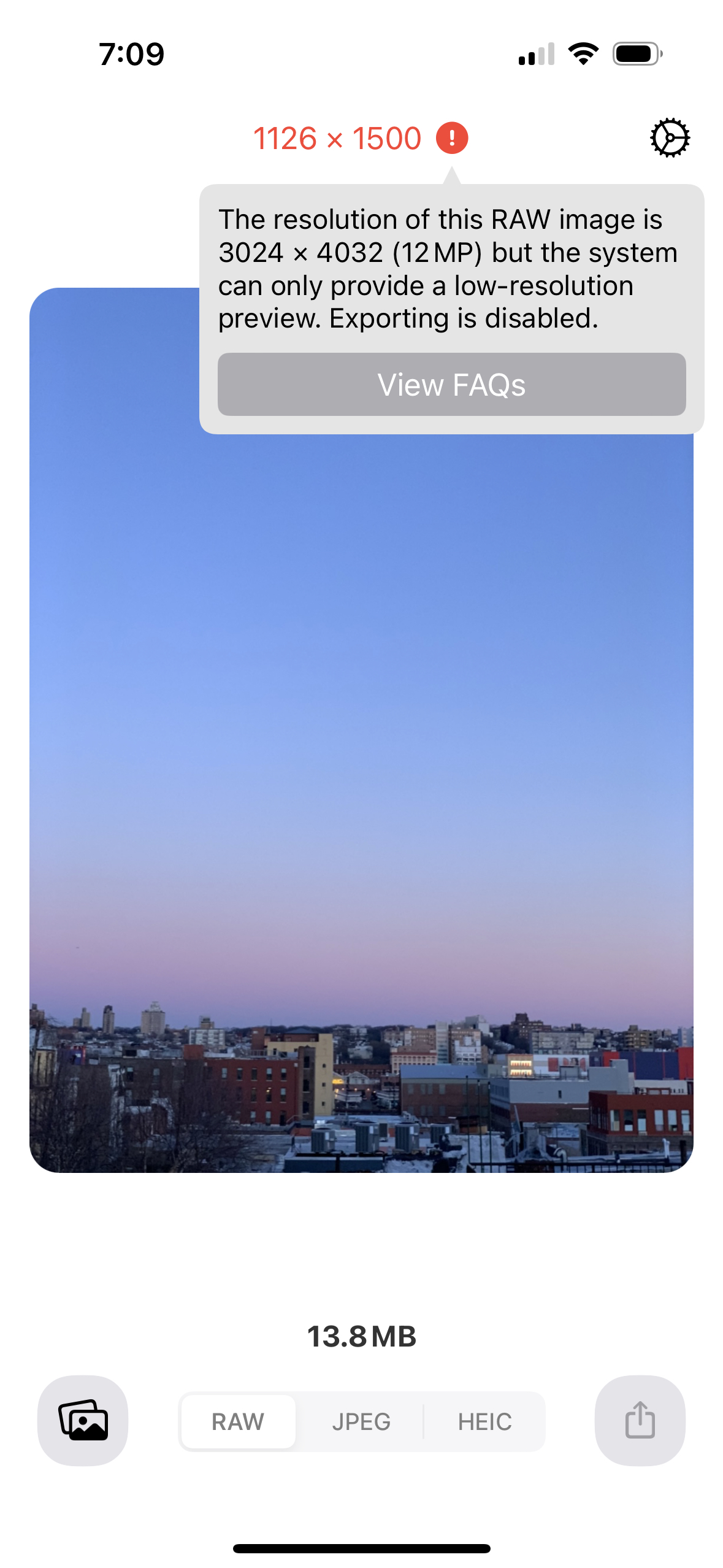 Help! I see a warning about my photo’s resolution. – Tinrocket FAQs